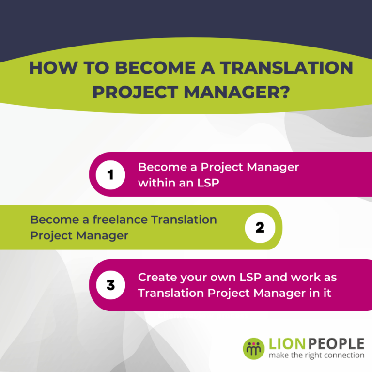 How To Become A Translation Project Manager